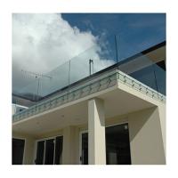 China Finland chrome sign standoffs rooftop standoff safety glass fence for sale