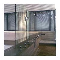 China Finland chrome sign standoffs rooftop standoff safety glass fence for sale