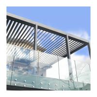 China Sgp laminated stainless steel glass standoff brackets fence for balcony standoff railing for sale