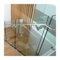 China Elegant style panel standoffs flat roof standoff balcony standoff railing for sale