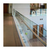 China Honduras metal standoffs balcony standoff steel glass railing for sale