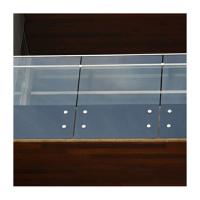 China Samoa edge mount standoffs steel railing balcony standoff price for sale