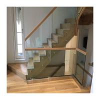 China South Korea standoff frames balcony standoff glass railing price for sale