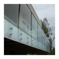 China Uganda glass standoff fittings glass terrace standoff railing for sale