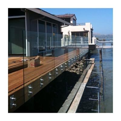 China Hot sale standoff glass guardrail balcony standoff garden fence for sale