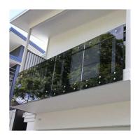 China Bright color stainless steel standoff hardware glass fence for balcony standoff for sale