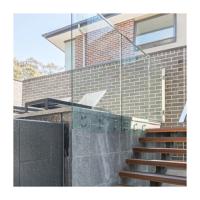 China Ghana glass standoffs uk residential porch standoff balustrade for sale