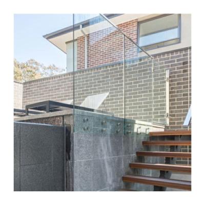 China Ghana glass standoffs uk residential porch standoff balustrade for sale