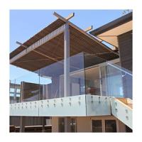 China SGP metal standoffs for signs prefab porch standoff railings for sale