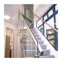 China EN12543 edge standoffs roof standoff terrace standoff railings for sale