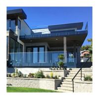 China Bermuda stainless steel standoffs glass fittings glass railing terrace standoff for sale