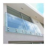 China Mongolia standoff display system price of steel railing for balcony standoff for sale