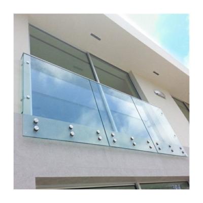 China Mongolia standoff display system price of steel railing for balcony standoff for sale