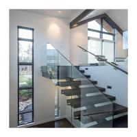 China Mozambique large standoffs toughened glass balcony standoff railings for sale
