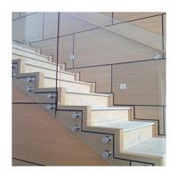 China Double layer steel glass stand tubular railings design for terrace standoff for sale