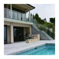 China Tinted glass railing standoffs outdoor deck standoff railing for sale