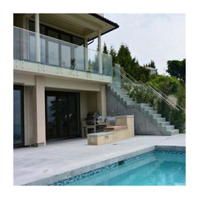 China Tinted glass railing standoffs outdoor deck standoff railing for sale