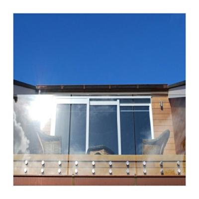 China Affordable standoff sign mounting hardware installing vinyl deck standoff railing for sale