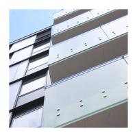 China Stainless Steel Handrail Railing Balustrade Adjustable Glass Stair Glass Standoff Railings for sale