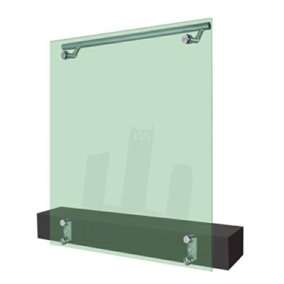 China Factory Direct Supplier Customized Decoration Building Standoff Glass Railing for Deck/Balcony for sale