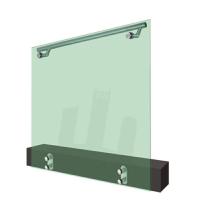 China Decorative Standoff Glass Railing Patch Fitting Railing Modern WA-RST1172 for sale
