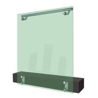 China Safe Mall Standoff Glass Balustrade SS 304 316 Patch Fitting Glass Balcony Railing for sale
