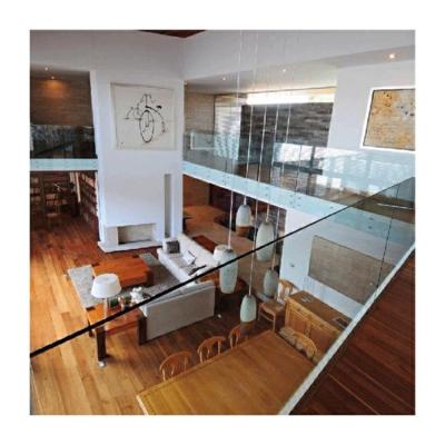 China Balustrade Standoff Glass Railing Modern Staircase Point Fix Railing System for sale
