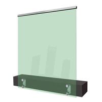 China Wall Mount Standoff Railing System Standoff Glass Balustrade Modern for sale