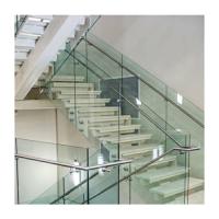 China Glass Panel Standoff Glass Railing Modern Light Fittings Fence Mirror Polish for sale