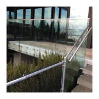 China Railing System Standoff Wall Fixings Glass Railing for sale