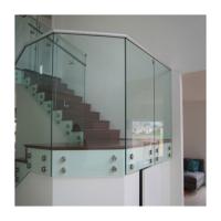 China Saudi Arabia standoff support vinyl patio standoff railing for sale