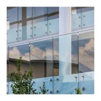 China General direct sales chrome standoffs glass fittings glass for balcony standoff railing for sale