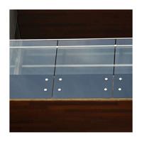 China General direct sales chrome standoffs glass fittings glass for balcony standoff railing for sale