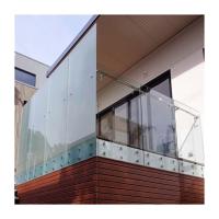 China Grey metal standoffs for signs balcony standoff steel railing price for sale