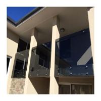 China Grey metal standoffs for signs balcony standoff steel railing price for sale