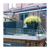 China The republic of Congo glass balustrade standoff fittings metal deck standoff gate for sale