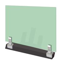 China Frameless glass balustrade mounting brackets cost per metre spigots railing for sale