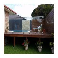 China 12mm Tempered Glass Spigot Glass Railing Baluster for sale