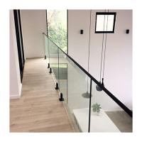 China Uzbekistan curtain wall spigot railing vinyl patio spigot railing for sale