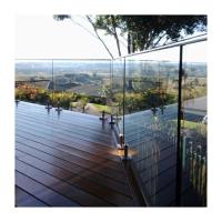 China Clear View Glass Railings Terrace railing designs balcony railing/decorative glass pool fencing for sale