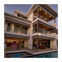 China Spigot design pool fence safety glass railing for sale