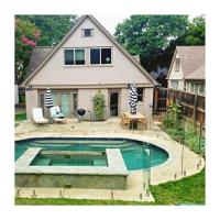 China Spigot design pool fence safety glass railing for sale