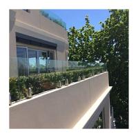 China Aruba balustrade spigots railing spigot glass garden balustrade for sale