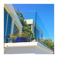 China Bahamas frameless glass spigots suppliers railing spigot glass railing cost per linear foot for sale
