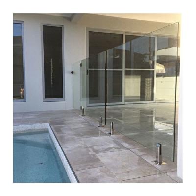 China French Guiana spigot mirror railing outside spigot glass balustrade for sale