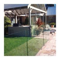 China French Guiana spigot mirror railing outside spigot glass balustrade for sale