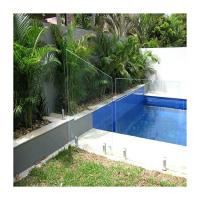 China Discount spigot glass railing price pool spigot glass clamps for sale