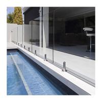China Kazakhstan spigot fence spigot glass panels for swimming pools for sale