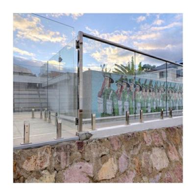 China Australia glass balustrade spigots railing topless spigot glass railing for sale