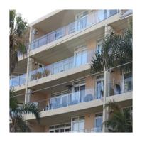 China Australia glass balustrade spigots railing topless spigot glass railing for sale